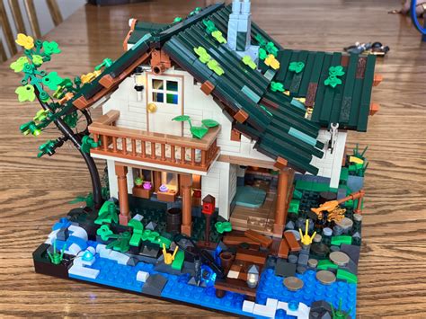 Funwhole Lakeside Lodge Building Set Review A Very Detailed Building
