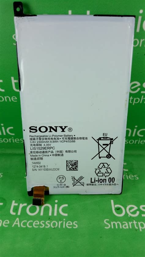Jual Batre Battery Baterai Sony Xperia Z Compact Original