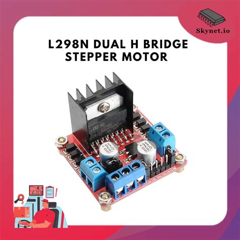 L N Dual H Bridge Stepper Motor Driver Board For Arduino Shopee Thailand