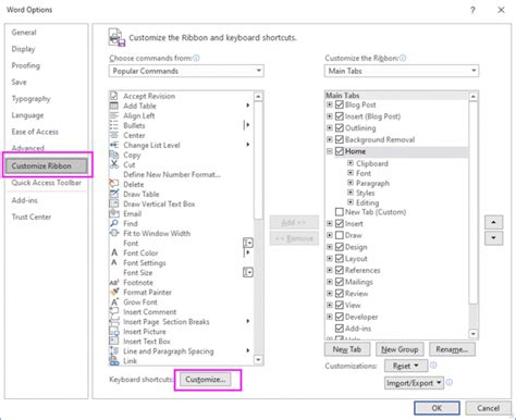 How To Set Shortcut Keys For Commonly Used Fonts In Word My Microsoft