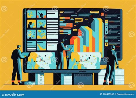 Business Project Collaboration Created With Generative Ai Technology Stock Image Image Of