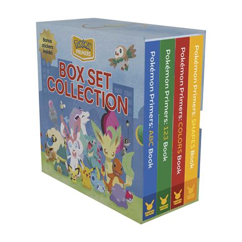 Pokémon Primers Box Set Collection Pokémon Center Official Site