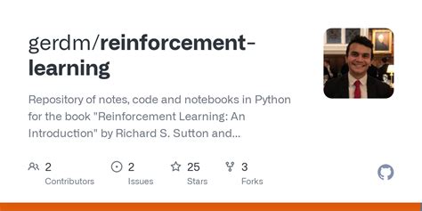 Github Gerdm Reinforcement Learning Repository Of Notes Code And Notebooks In Python For The