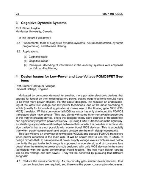 Cognitive Dynamic Systems Ieee Conference Publication Ieee Xplore