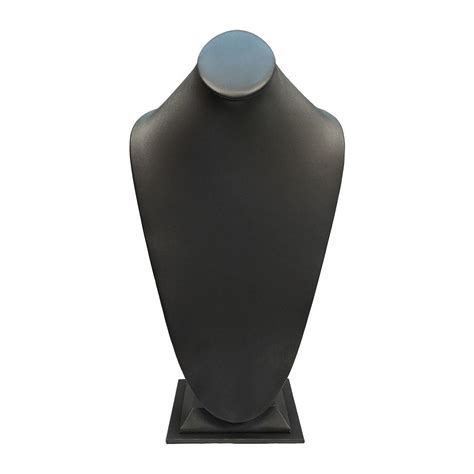 15h Slate Gray Leatherette Necklace Stand Display Fixture Retail Sto