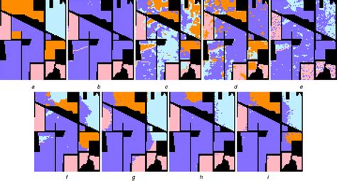 Clustering Results Of Indian Pines Image A Ground Truthb Cfsfdp Download Scientific