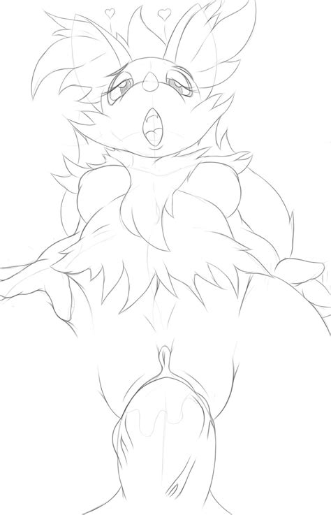 Rule 34 1girls Ass Breasts Clitoris Delphox Greey Open Mouth Orgasm