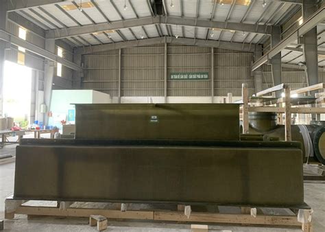 FRP湿式電気集塵機1 TOUA TECH