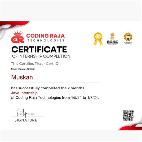 Muskan Rai On Linkedin I Am Glad To Announce On Successfully