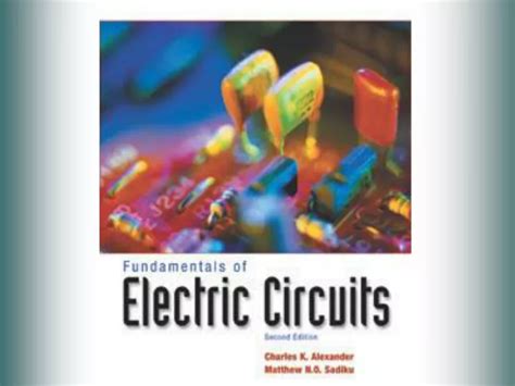 PPT Fig A Simple Electric Circuit PowerPoint Presentation Free Download ID