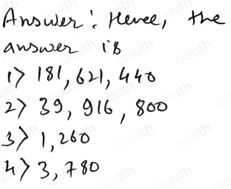 solved iii how many different ways can we arrange the following words