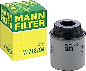 MANN-FILTER W 712/94 Yağ Filtresi (VW Group) : Amazon.com.tr: Otomotiv