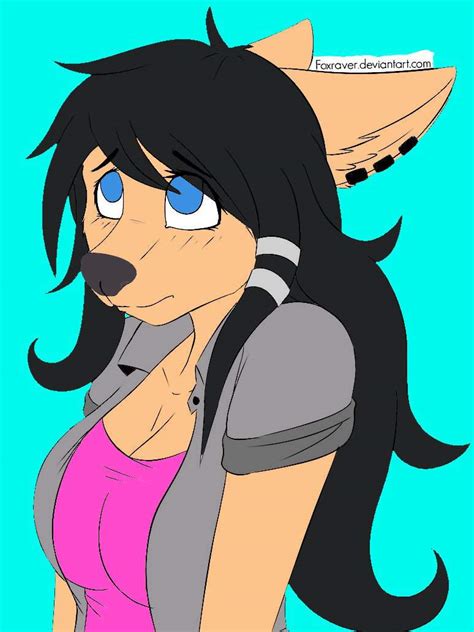 Furry Line Art By Fox Raven Axleraptors Amino Amino