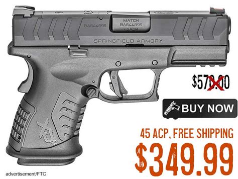 Springfield Armory Xdm Elite Compact 45 Acp Pistol Price 34999