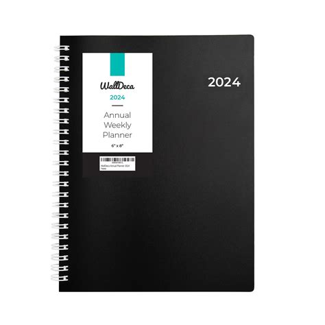 Buy Walldeca 2024 Annual Weekly Planner Weekly And Monthly Planner Jan