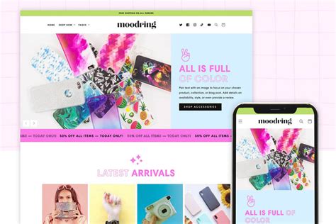 Moodring Cute Shopify Theme By Zenatofa On Deviantart