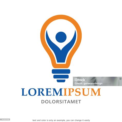 똑똑한 사람들이 템플릿 디자인 벡터 상징 디자인 컨셉 창조적인 기호 아이콘 전구에 대한 스톡 벡터 아트 및 기타 이미지 전구
