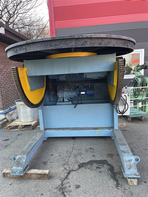 초대형 용접 턴테이블 10톤 제품 중고기계