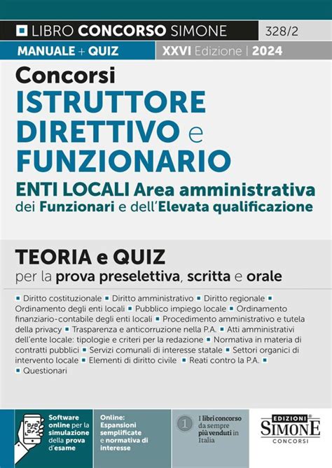 Libri Per I Concorsi Negli Enti Locali Edizioni Simone