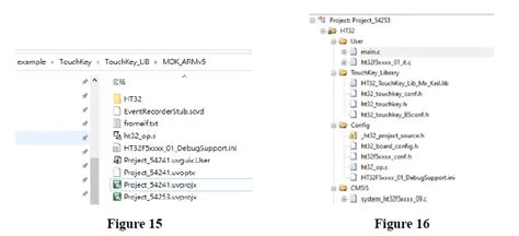 holtek ht32 mcu touch key library user guide
