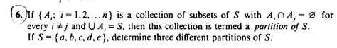 Solved If A I N Is A Collection Of Subsets Of S Chegg
