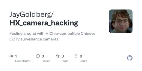 Github Jaygoldberg Hx Camera Hacking Fooling Around With Hichip