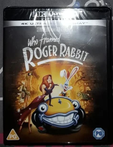 Who Framed Roger Rabbit 4k Ultra Hd And Bluray New And Sealed Disney Pal £