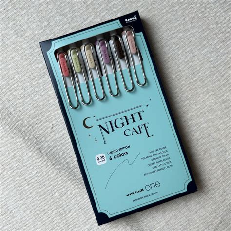 유니 유니볼 원 나이트 카페 6색 세트 한정판 리미티드 에디션 0 38 위시버킷
