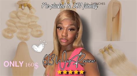 613 13x6 Lace Front Wig Review Amazon Yutu Hair Youtube