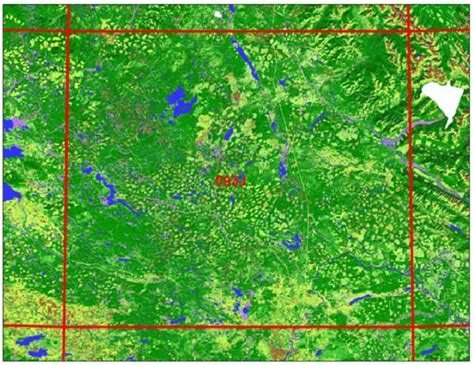 The Classified Eosd Product For Nts Map Sheet For 093j And Adjacent
