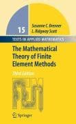 The Mathematical Theory Of Finite Element Methods Brenner Susanne C