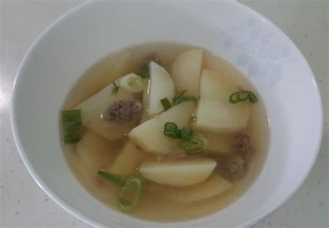 소고기 감자국 유아국