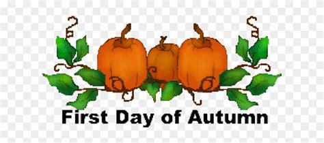 First Day Of Fall Clip Art First Day Of Autumn Clipart Free