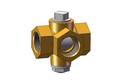 Кран трехходовой Ду20 - Чертежи, 3D Модели, Проекты, Гидравлика и ...