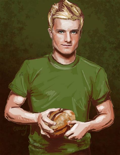 Who Doesnt Love Peeta Mellark By Emmilytm On Deviantart Hunger Games