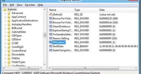 Disable Metro UI With Registery Editor Afandi PN