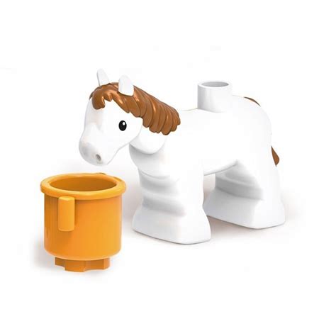 Set De Constructie Blocki Mubi Ferma Si Cai 32 Piese Emagro
