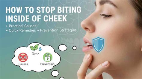 How To Stop Biting Inside Of Cheek Practical Causes Quick Remedies