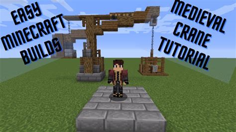 How To Build A Small Crane In Minecraft At Cora Turner Blog