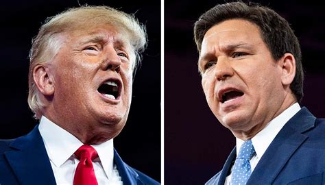 Trump Acusa A Desantis De “desleal” Tras Perfilarse Como Favorito Para 2024