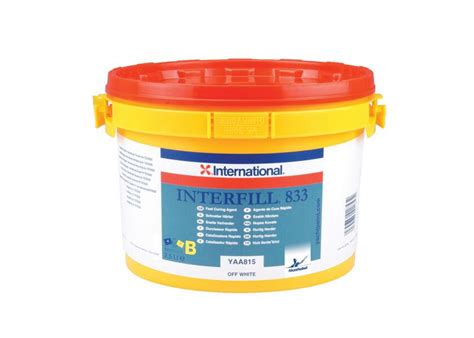 INTERFILL 833 Two Component Fine Grained Filler Fast Hardener Only