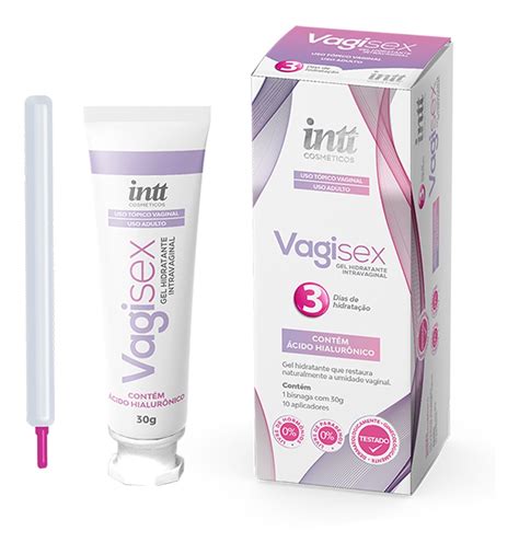 Vagisex Gel Hidratante Restaurador Hialurônico g Intt Mercado Livre