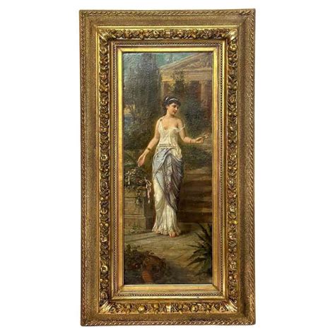 Traditional Oil On Canvas Landscape By Joseph George Willman For Sale