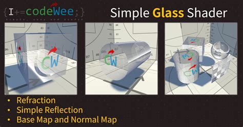 Simple Glass Shader Vfx Shaders Unity Asset Store