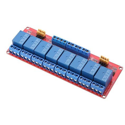 8 Channel Relay Module 5V High And Low Level Trigger Relay Module