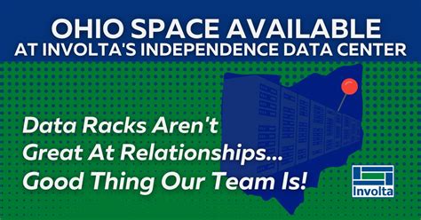 Involta On Linkedin Spaceavailable Datacenter Itinfrastructure Colocation Ohiocolocation