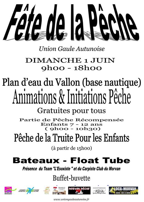 Affiche Fete De La P Che Esoxiste