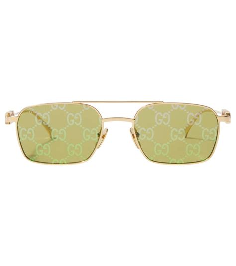 Gucci Gg Rectangular Sunglasses Gucci
