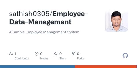 github sathish0305 employee data management a simple employee
