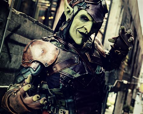 My Green Goblin Costume Rmarvel